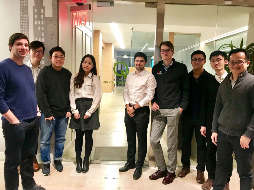 MIT Students visit our NY Office – Quantbot Technologies, LP