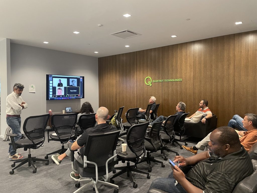 Quantbot hosts NYC Quantum Computing Meet up – Quantbot Technologies, LP