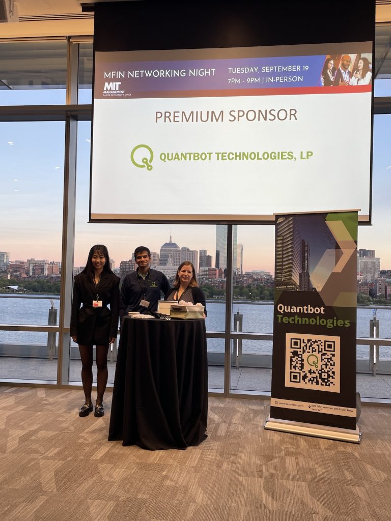 Quantbot Attends the MIT MFin Networking Night – Quantbot Technologies, LP
