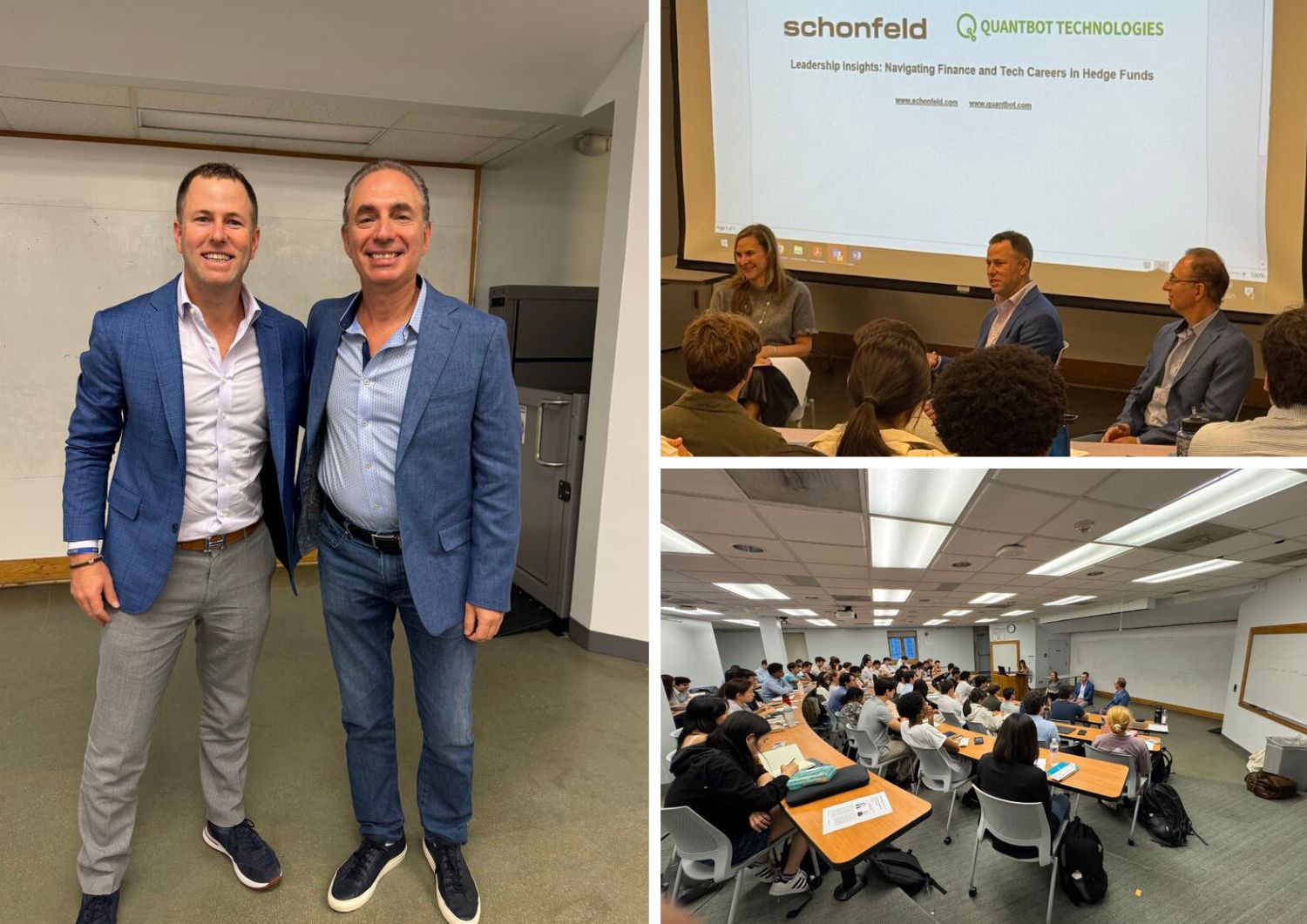 Quantbot and Schonfeld Visit Duke University! – Quantbot Technologies, LP